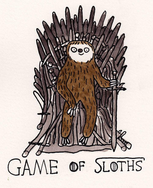 Artist Draws 101 Fictional Characters as Sloths | The Mary Sue