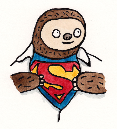 Artist Draws 101 Fictional Characters as Sloths | The Mary Sue