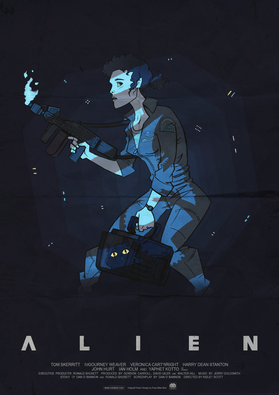 Aliens Poster Fanart | The Mary Sue