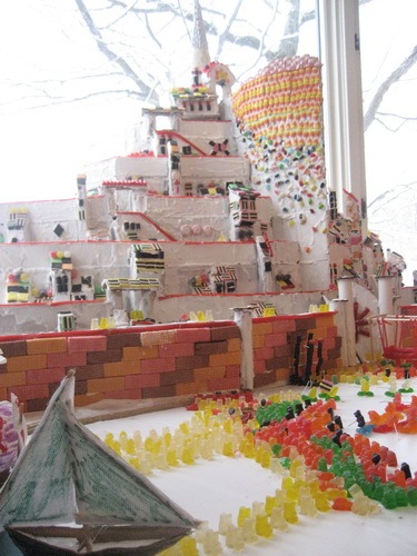 Lord of the Rings Minas Tirith Candy Model | The Mary Sue