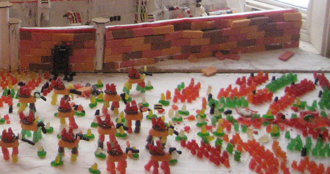 Lord of the Rings Minas Tirith Candy Model | The Mary Sue