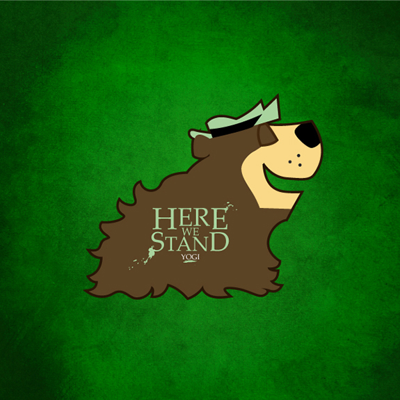 Classic Cartoon/Video Game Characters As Game of Thrones Houses | The ...