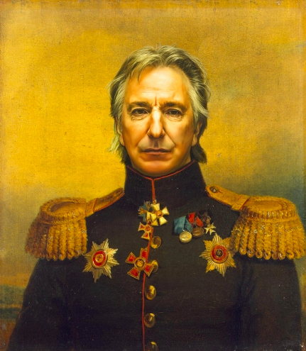 Celebrities Photoshopped as Army Generals | The Mary Sue