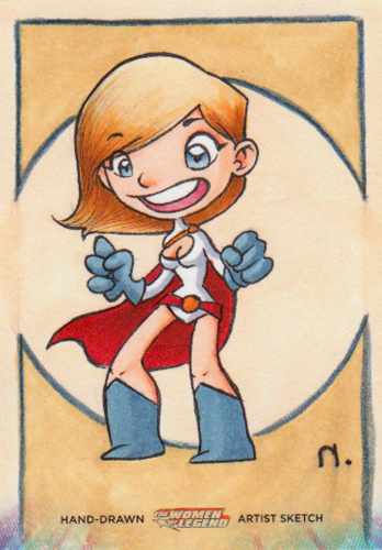 Nina Edlund's DC Comics Women Sketchcards | The Mary Sue