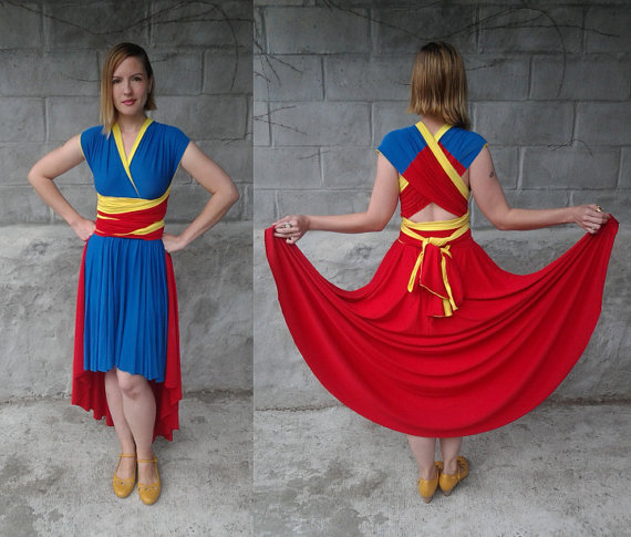 Comic Book Character Convertible Dresses | The Mary Sue