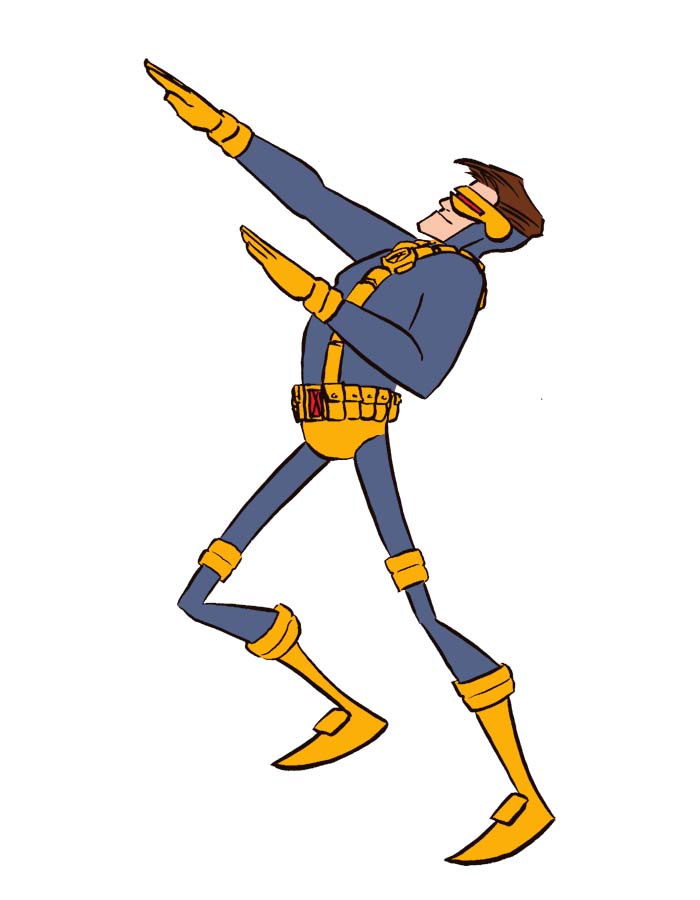 Dancing Superhero Drawings | The Mary Sue