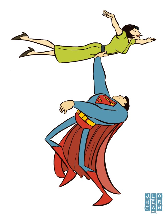 Dancing Superhero Drawings | The Mary Sue