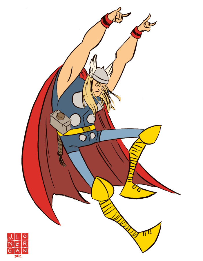 Dancing Superhero Drawings | The Mary Sue