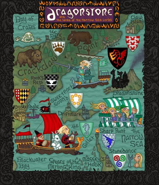 Massively Detailed Game Of Thrones Map Of Westeros | The Mary Sue