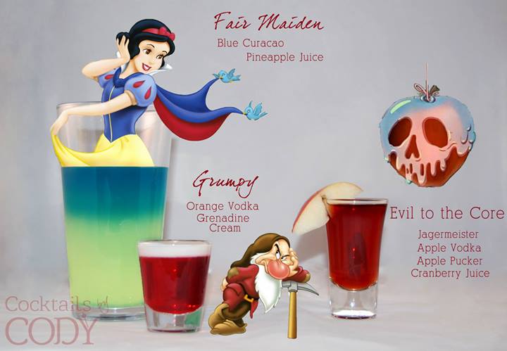 Disney Princess Drinks | The Mary Sue