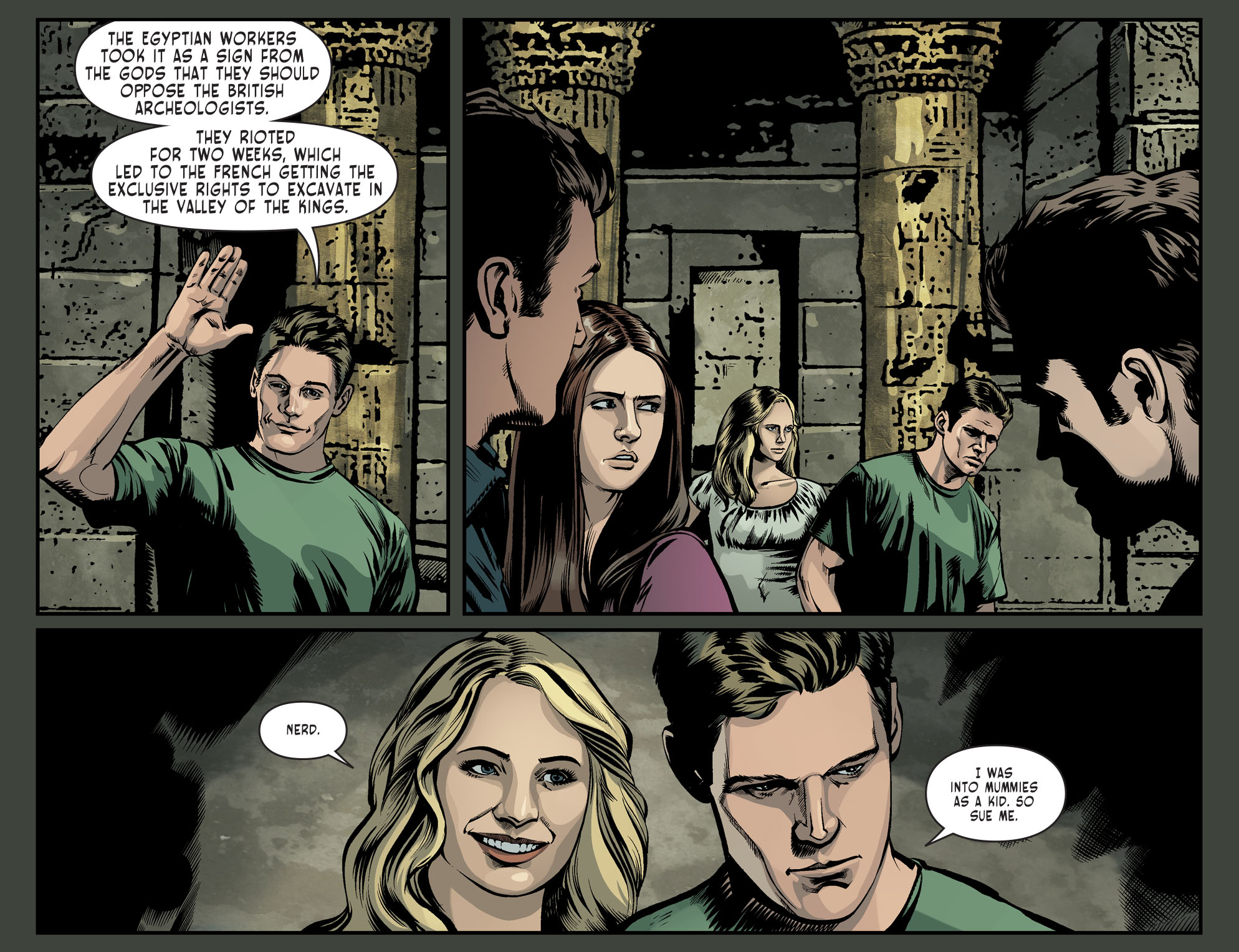 Exclusive Preview DC Comics' The Vampire Diaries Chapter 19 | The Mary Sue