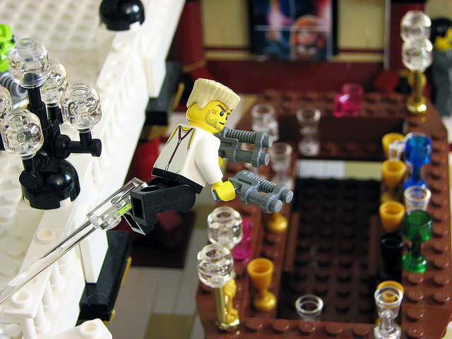 Super Green Fifth Element LEGO Model Recreates Fhloston Paradise | The ...