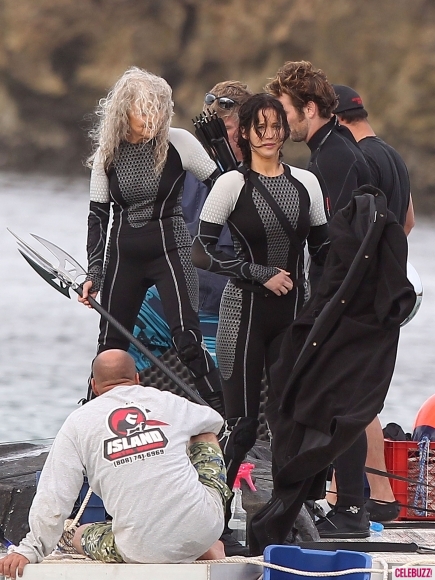 Mags And Finnick Catching Fire