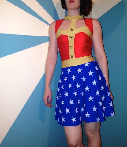 Superhero-Themed Dresses And Leggings From Suckers Apparel | The Mary Sue