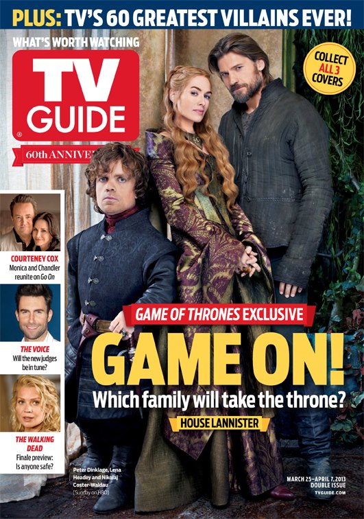 Covers, Portraits, Outtakes, TV Guides Game of Thrones Issue | The Mary Sue