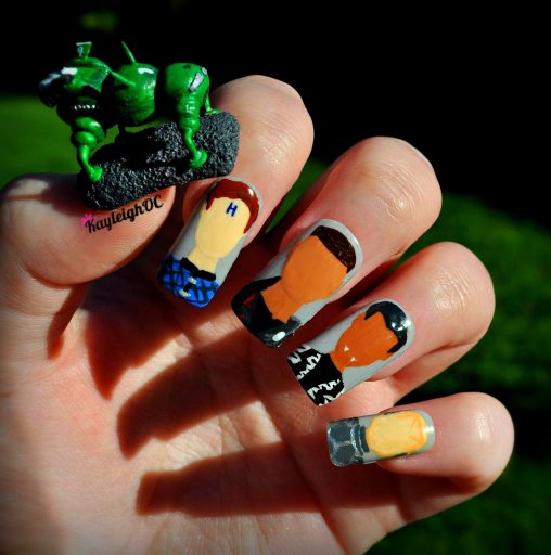 Outrageous Pop-Culture Nail Art Is Cosplay For Your Fingers | The Mary Sue