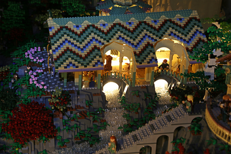 LEGO Rivendell Model Alice Finch | The Mary Sue