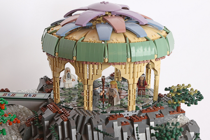 LEGO Rivendell Model Alice Finch | The Mary Sue