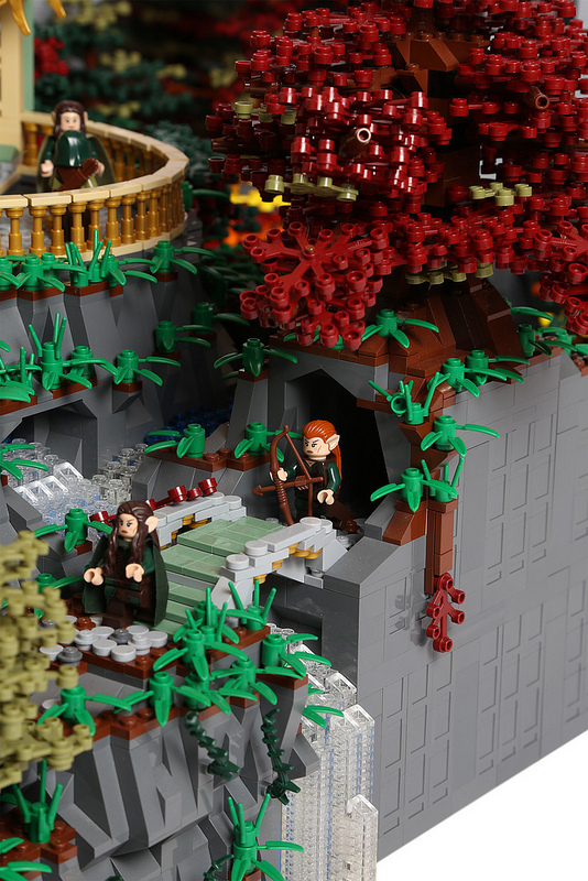 LEGO Rivendell Model Alice Finch | The Mary Sue