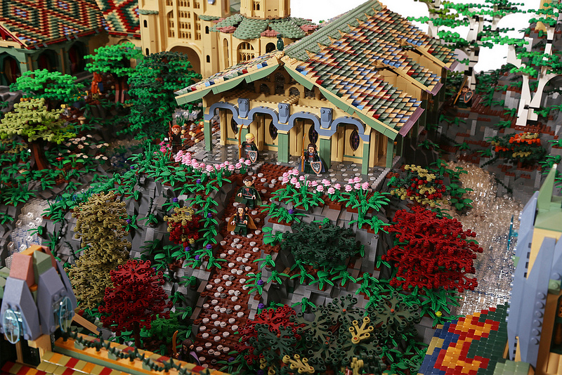 LEGO Rivendell Model Alice Finch | The Mary Sue