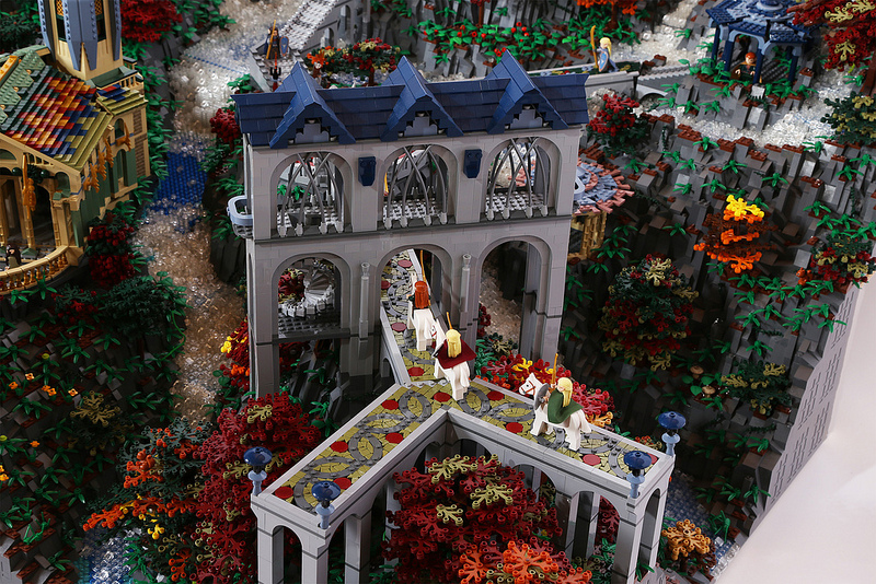 LEGO Rivendell Model Alice Finch | The Mary Sue