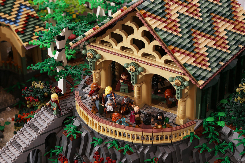 LEGO Rivendell Model Alice Finch | The Mary Sue