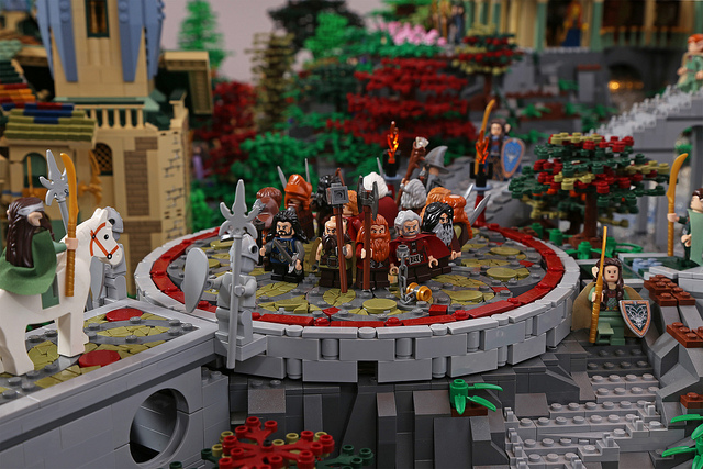 LEGO Rivendell Model Alice Finch | The Mary Sue