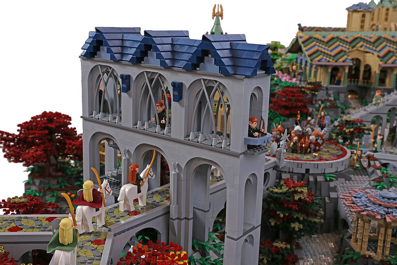 LEGO Rivendell Model Alice Finch | The Mary Sue