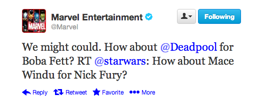 Marvel Star Wars Twitter Conversation | The Mary Sue