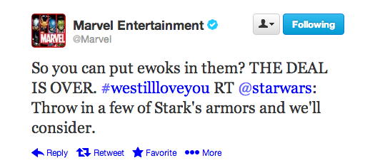 Marvel Star Wars Twitter Conversation | The Mary Sue