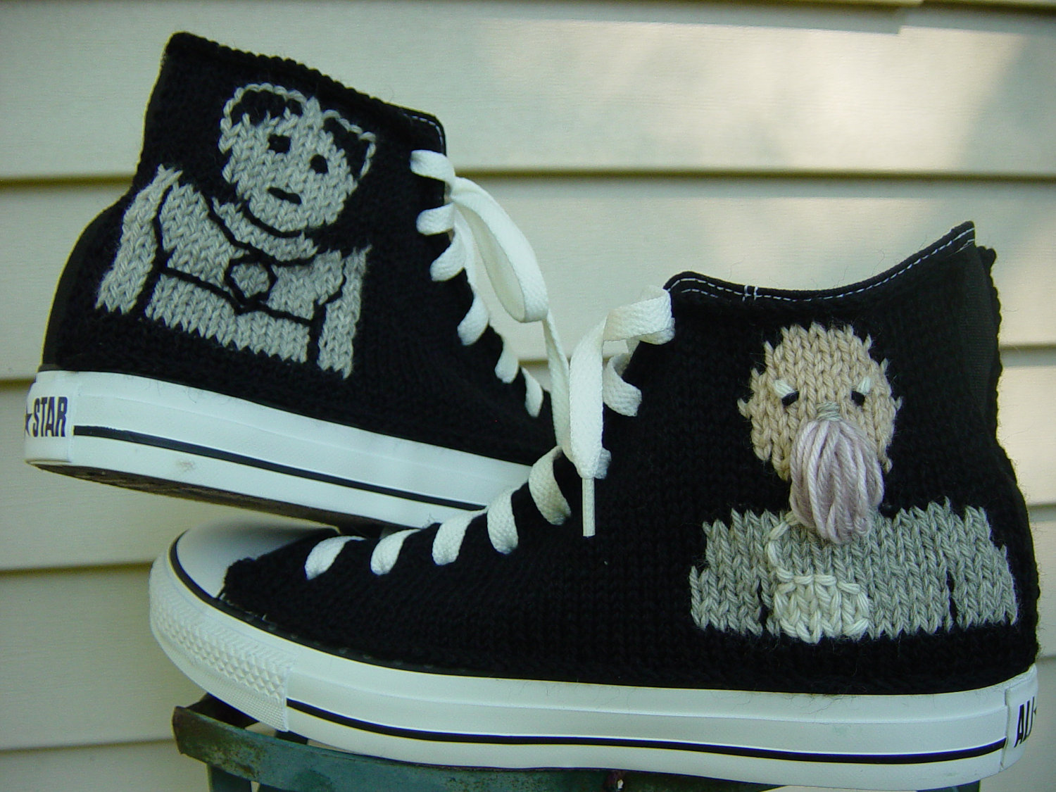 Knit Converse Sneakers for Final Fantasy, Star Wars, Doctor Who, and ...