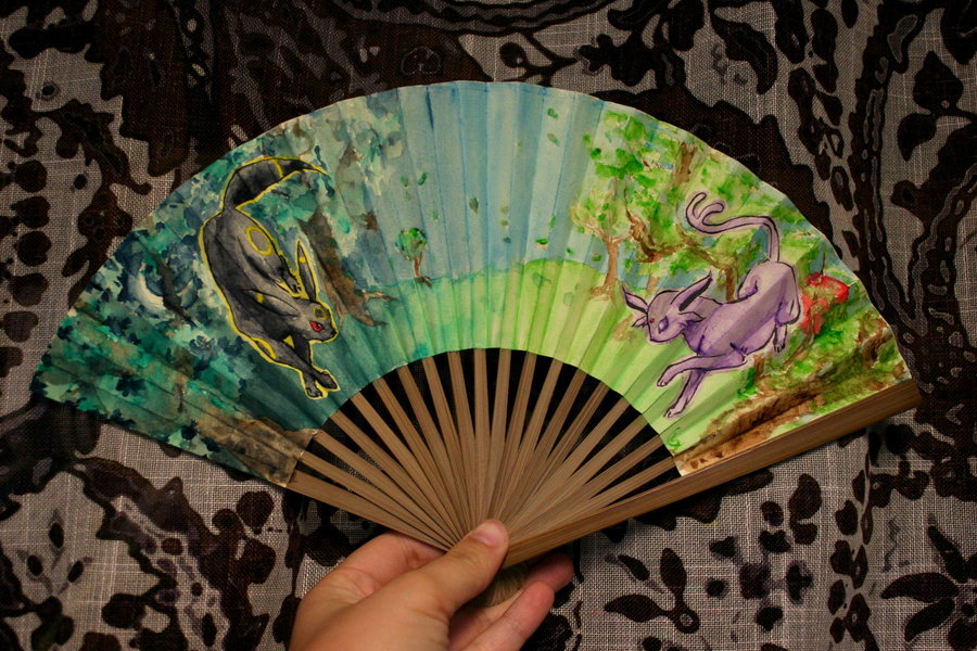 Painted Pokemon Fans | The Mary Sue