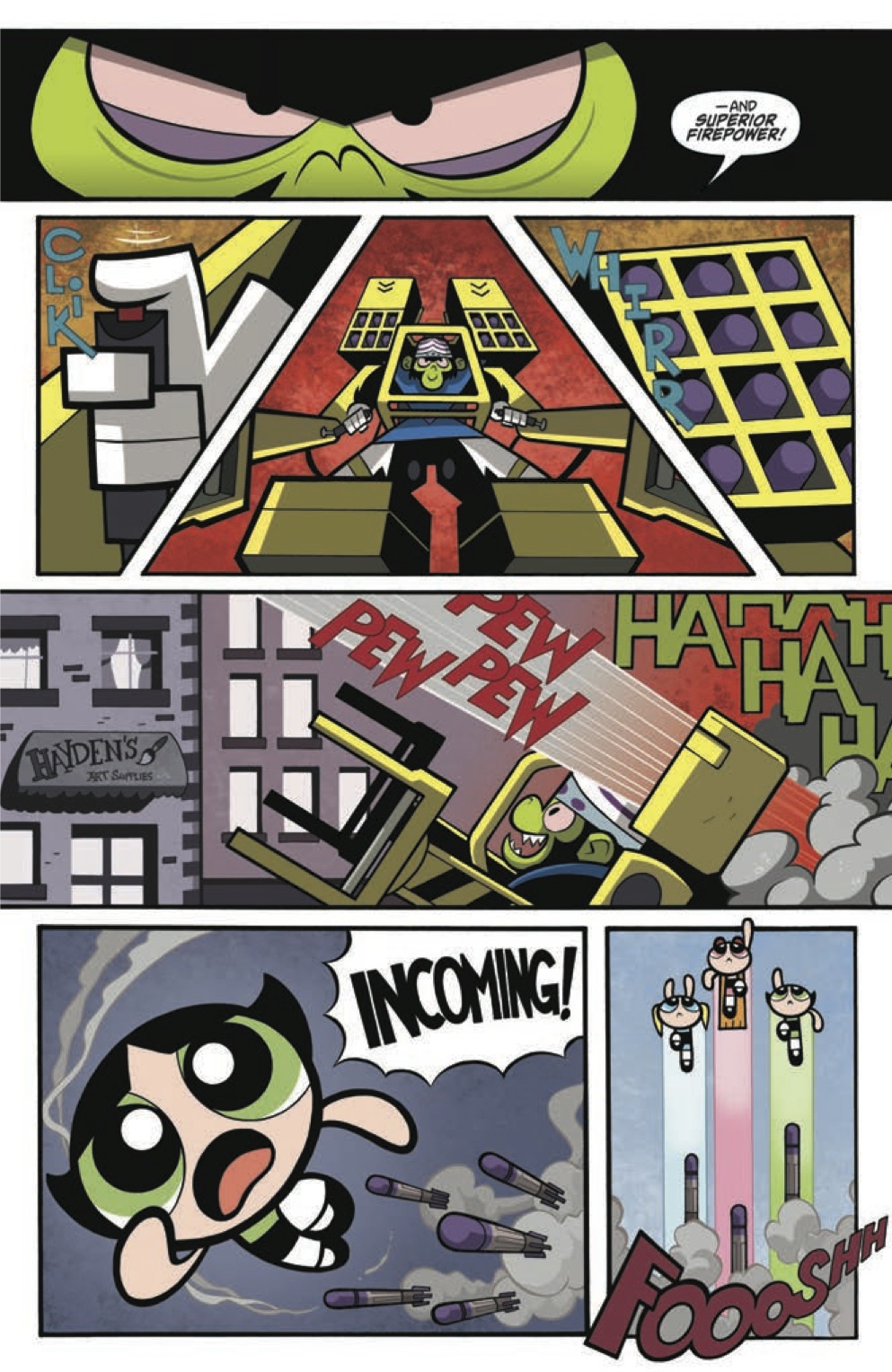 The Mary Sue Exclusive Preview of Powerpuff Girls #1! | The Mary Sue