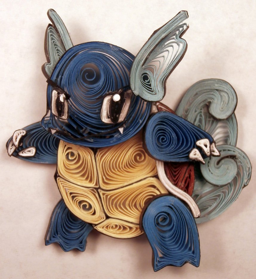Paper Pokémon Quilling | The Mary Sue - Part 2