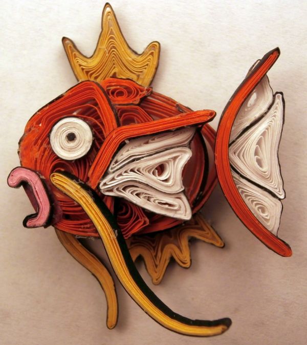 Paper Pokémon Quilling | The Mary Sue