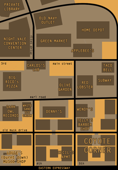 Welcome to Night Vale City Maps | The Mary Sue