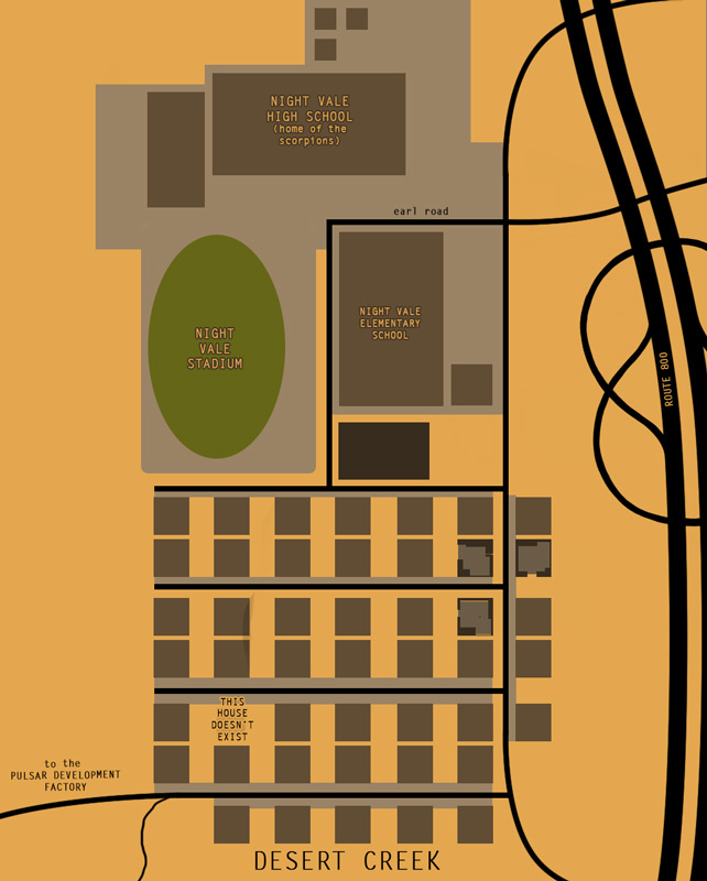 Welcome to Night Vale City Maps | The Mary Sue