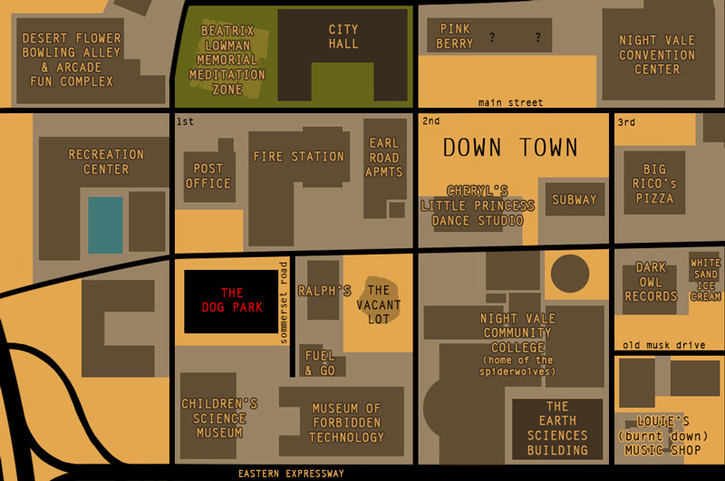 Welcome to Night Vale City Maps | The Mary Sue