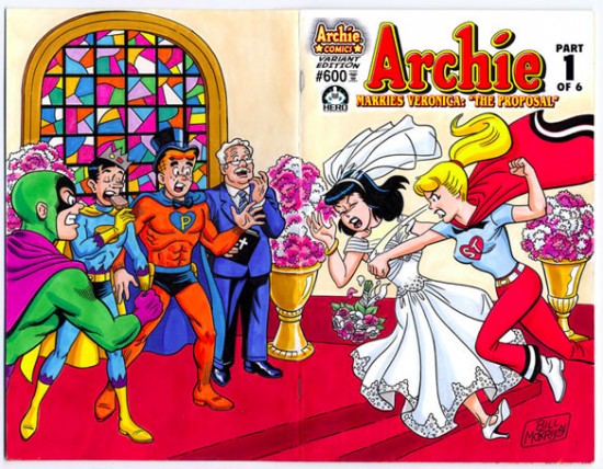 The Hero Initiative | Alternate Archie Covers | The Mary Sue