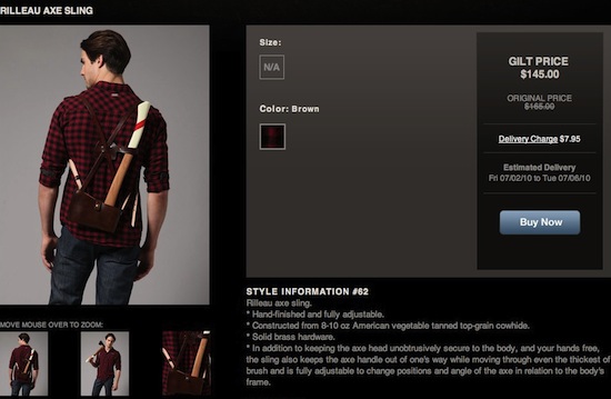 Designer Axe Sling - Rilleau - Why | The Mary Sue