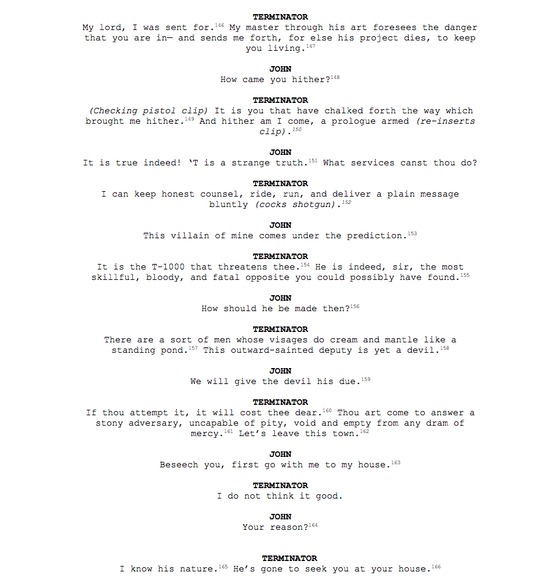 William Shakespeare's Terminator | The Mary Sue