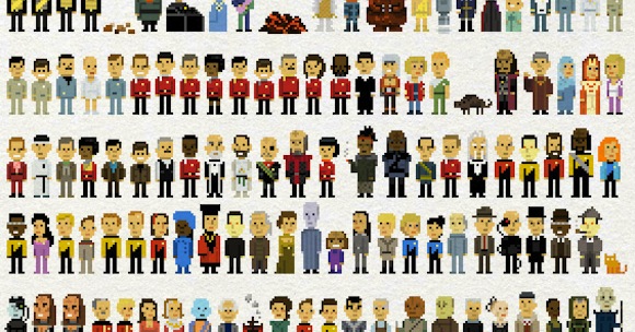 Star Trek Pixels Poster | The Mary Sue