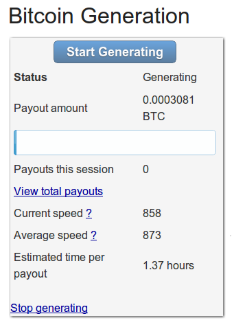 Bitcoin For the Uninitiated: Now, A Browser-Based Mining Client | The ...