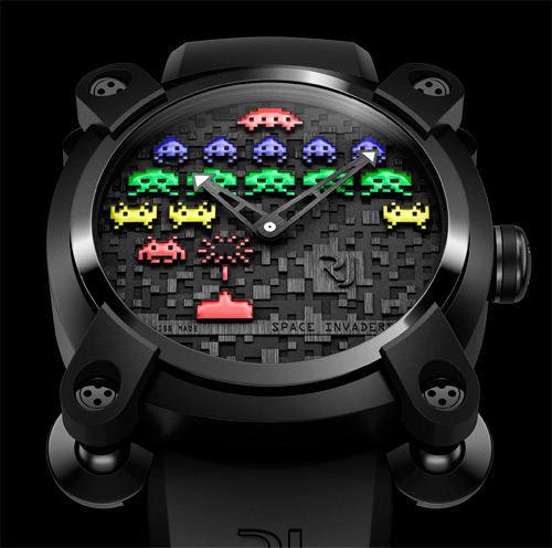 10,000 Dollar Limited Edition Space Invaders Watches | The Mary Sue