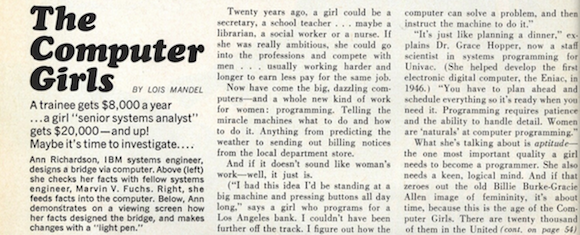 Women Programmers | The Mary Sue