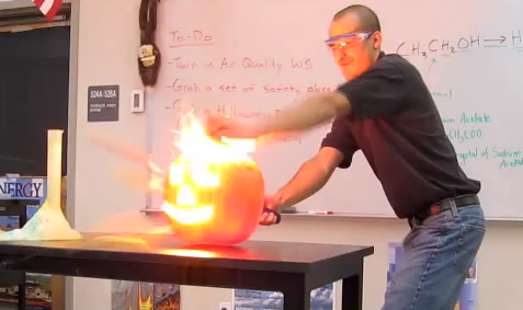 Explosive Pumpkin Carving | The Mary Sue