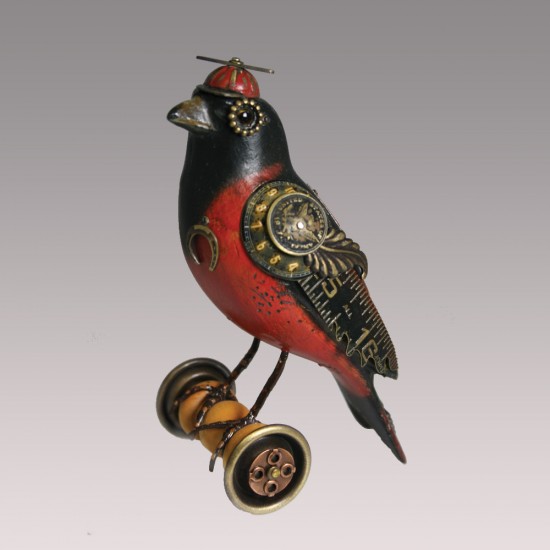 A Flock of Steampunk Found Object Birds | The Mary Sue