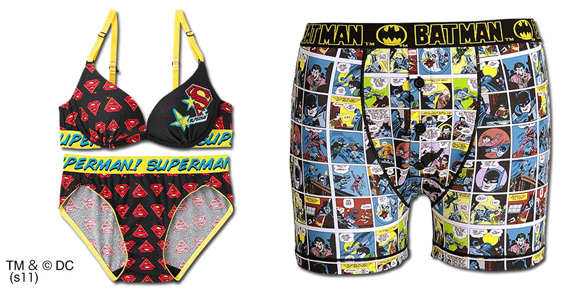 Fashionable DC Superhero Underoos For Ladies And Gentlemen | The Mary Sue