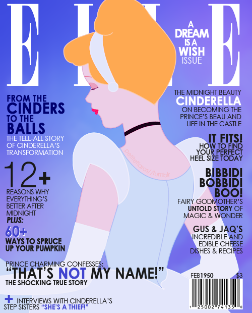 13 Disney Princesses Transformed Into Magazine Cover Models | The Mary Sue