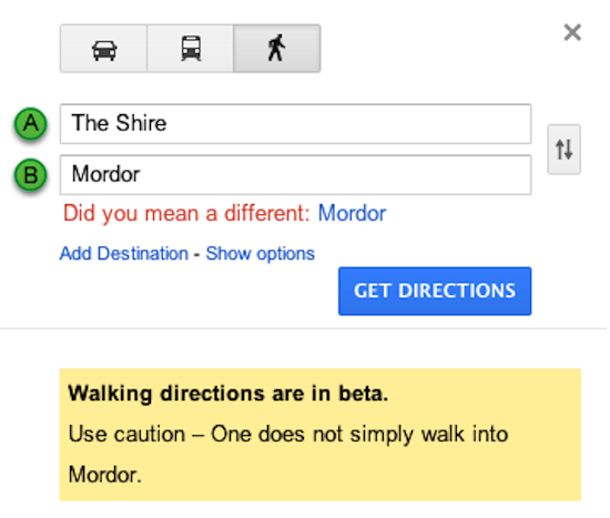 One Does Not Simply Walk Into Mordor | Mordor Directions | The Mary Sue